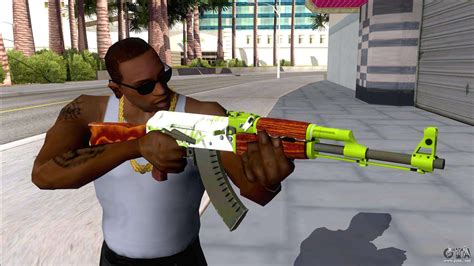 Csgo Ak 47 Hydroponic For Gta San Andreas