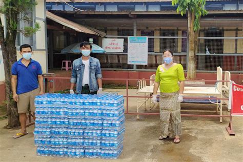 တန့်ယန်းမြို့နယ်တွင် ကိုဗစ် ၁၉ ရောဂါ ကာကွယ်ထိန်းချုပ် ကုသရေးအတွက် စားသောက်ဖွယ်ရာများနှင့် လုပ်ငန