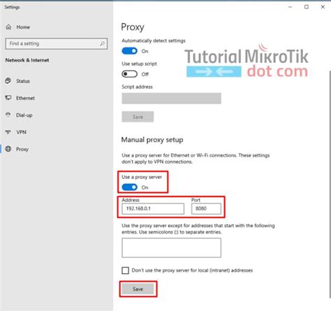 Begini Cara Setting Web Proxy Mikrotik Menggunakan Winbox Tutorial