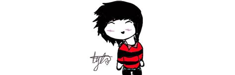 Cute Emo Chibi By Sleepeatbreathe On Deviantart