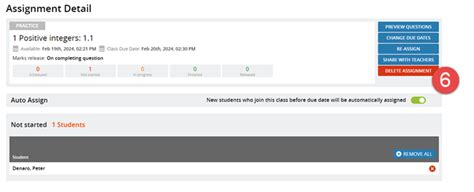 How Do I Delete My Assignment
