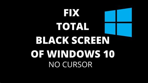 How To Fix Windows 10 Black Screen Issues How To Fix The Dreaded Black