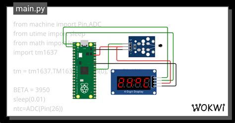 Ntc Sensor Copy Wokwi Esp32 Stm32 Arduino Simulator