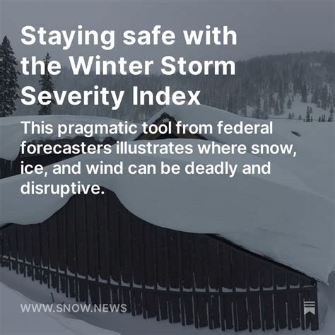 All About The Winter Storm Severity Index Rsnownews