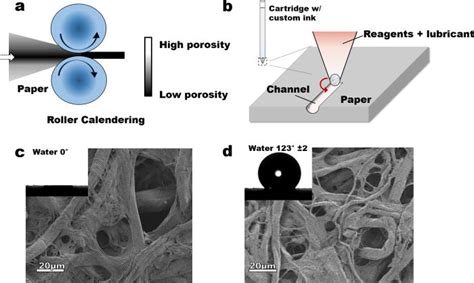 Paper Based Microfluidic Devices By Asymmetric Calendaring Biomicrofluidics Aip Publishing