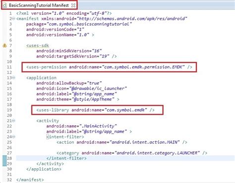 Basic Scanning Tutorial Using Barcode API Zebra Technologies TechDocs