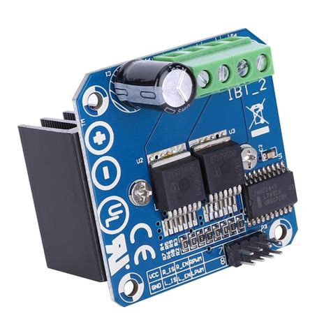 Buy Double Bts7960 43a High Power Motor Driver Module 5v Isolation