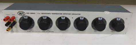 Iet Rtd Series Rtd 2 6 001 1kΩ Resistance Temp Detector