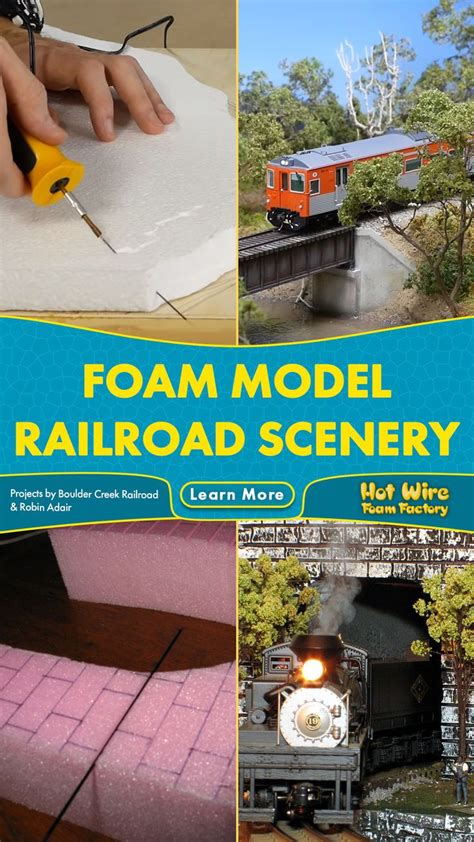 Model Railroad Scenery Gallery Hot Wire Foam Factory In 2024 Model Railroad Model Railway