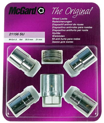 21.156 McGard-Radsicherungsmuttern M12x1,5, McGard 21156
