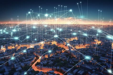城市数据网络互通技术网络连接摄影图图片 包图网