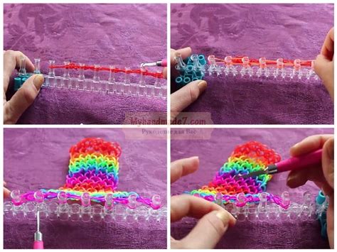 КАК ПЛЕСТИ БРАСЛЕТЫ Поделки Браслеты Простые украшения