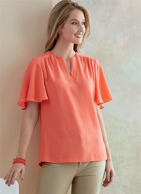 Butterick B6688 Misses Tops Pattern Easy Schnittmuster Tops Für