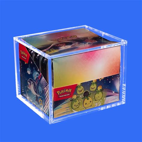 The Acrylic Box Mini Tin Display Case B101948