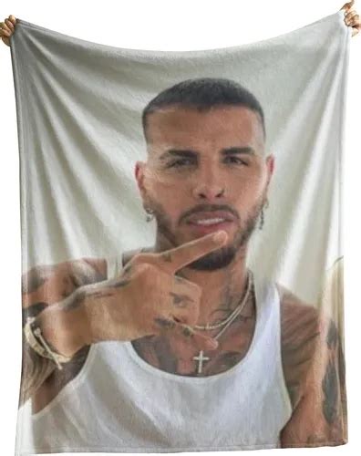 Frazada Cobija Rauw Alejandro Mod 3 Meses Sin Interés