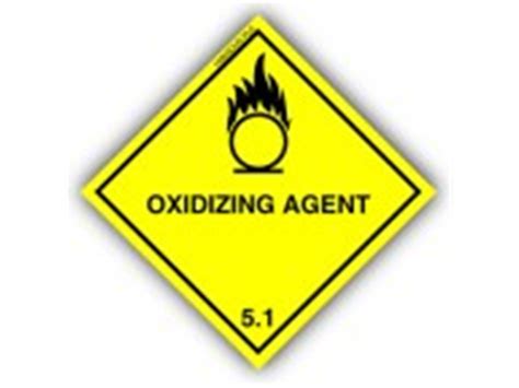 Warning Labels Oxidizing Agent Warning Label Labelservice Co Uk