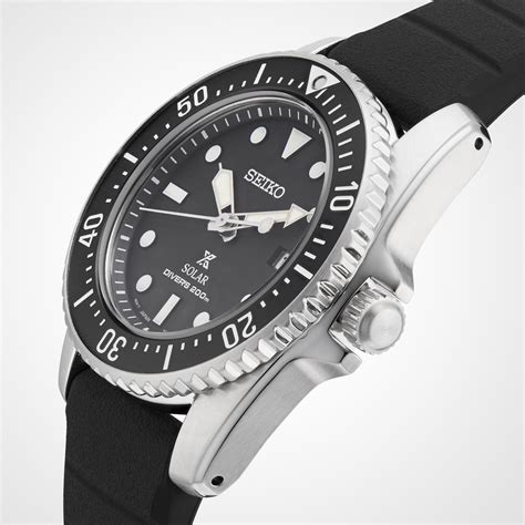 Seiko Prospex Solar Scuba Black Divers 200m Mens Watch Sne573p1