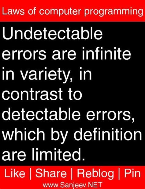 Laws Of Computer Programming Murphys Laws