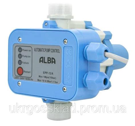 Купить Электронный контроллер давления воды ALBA EPP-12A ...