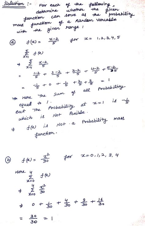 for each of the following determine whether the given function can