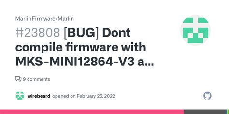Bug Dont Compile Firmware With Mks Mini12864 V3 And Neopixelled · Issue 23808