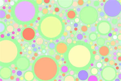 Abstract Background With Shape Of Circles Bubbles Sphere Or Ellipses Pattern Template