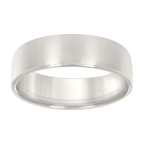 925 Sterling Silver Unifort Fit No Plating Flat Classic Wedding