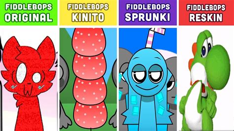 Incredibox Fiddlebops Original Vs Kinito Vs Sprunki Vs Reskin
