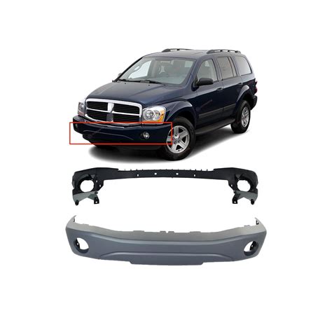 Dcp Front Bumper Cover And Absorber Kit For Dodge Durango 2004 2006