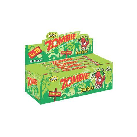 Zombie Chew Mega Size 24 Pcs Jojo