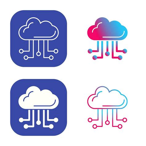 Cloud Computing Vector Icon 33212496 Vector Art At Vecteezy