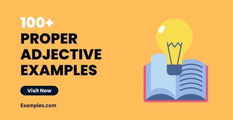 99 Proper Adjective Examples