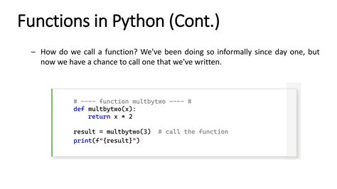 Introduction To Python Prog Lecture 2 Ppt