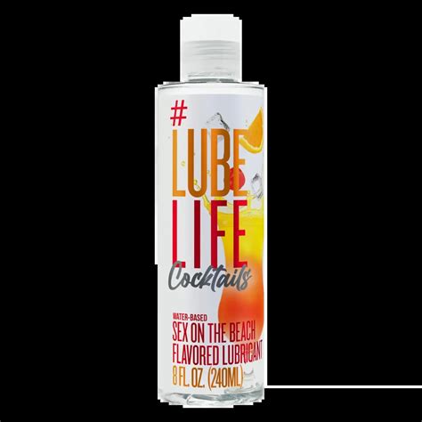 Lube Life Water Based Sex On The Beach Flavored Lubricant 8 Fl Oz ⋆ Us Royal Honey