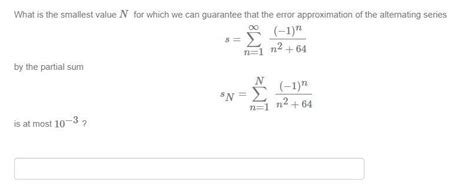 Solved Op N What Is The Smallest Value N For Which We Chegg Com