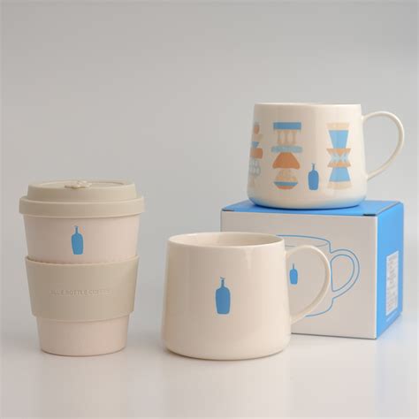 블루보틀 블루보틀 머그컵 에코컵 예쁜 카페 수입 도자기 투썸 감성 세라믹 머그잔 세트 굿즈 Md 위시버킷