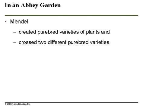 Chapter 9 Patterns Of Inheritance Power Point Lectures
