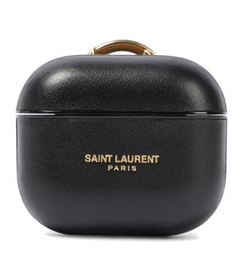 Saint Laurent Leather Airpods Pro Case Saint Laurent