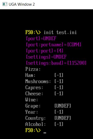 Step To Uefi 192）uefi Shell 下实现 Ini 文件的解析 Lab Zcom
