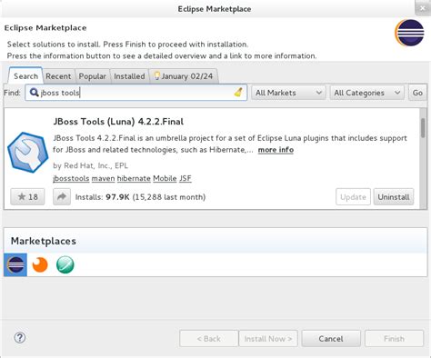 JBoss Tools Luna Integration Tools JBoss Data Virtualization Tooling Early Access