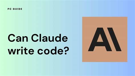 Can Claude Write Code Pc Guide