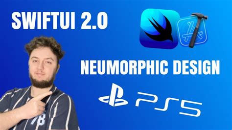 Swiftui 20 Tutorial How To Create A Playstation 5 Ui In Neumorphic