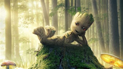 Groot Pc Wallpapers 4k Hd Backgrounds On Wallpaperbat