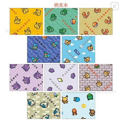 Japan Pokemon Origami Paper Pocket Monster 30th Anniversary Happy