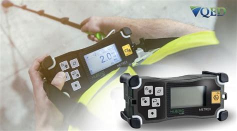 METREX 4 de QED mejor cumplimiento de la normativa para fugas de gas y auditorías