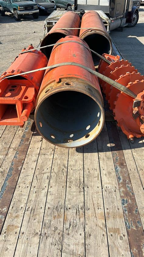 Were Thrilled To Announce That An Order Of 750mm Segmental Casing With Auger And Digging Bucket