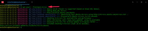 How To Find Best Ubuntu Apt Repository Mirror Ostechnix