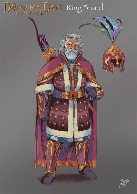 King Brand The Dawnless Days Azed Dandd Cleric Robes Male Dnd