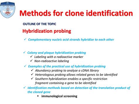 Methods For Clone Identification Pptx