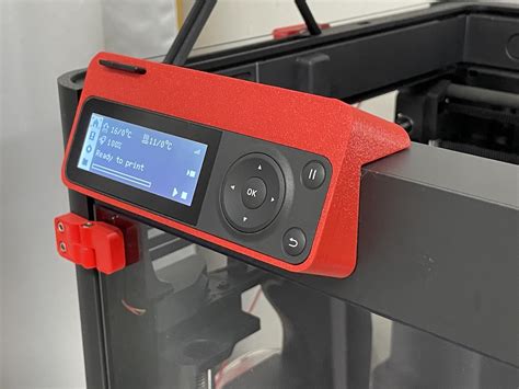 Sd Card Display Bezel For Bambu Lab P1p With Vision Enclosure By Printin3d Download Free Stl